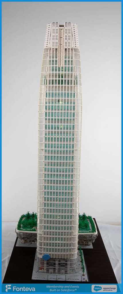 Introducing the Salesforce Tower built with LEGO® Bricks! - Fonteva