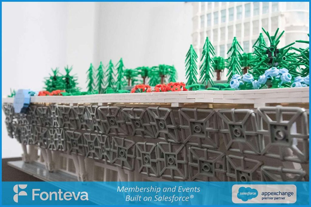 Introducing the Salesforce Tower built with LEGO® Bricks! - Fonteva