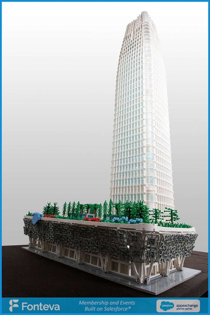 Introducing the Salesforce Tower built with LEGO® Bricks! - Fonteva