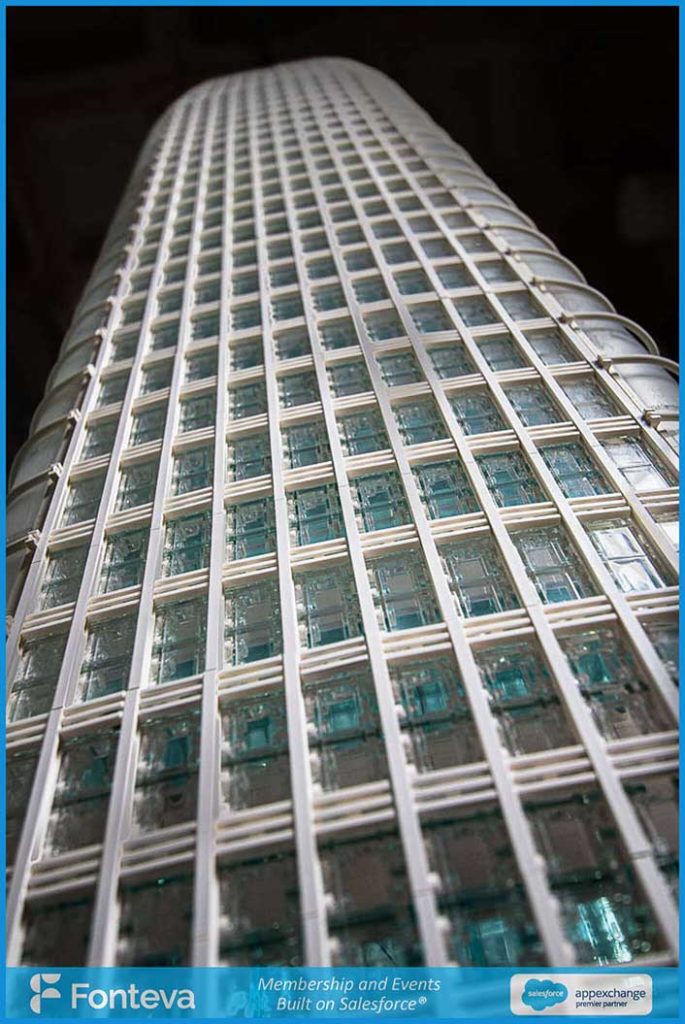 Introducing the Salesforce Tower built with LEGO® Bricks! - Fonteva