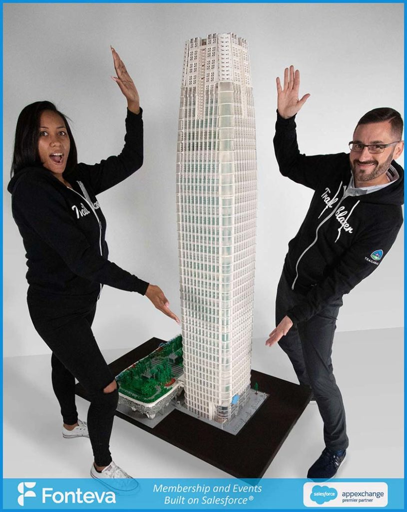 Introducing the Salesforce Tower built with LEGO® Bricks! - Fonteva