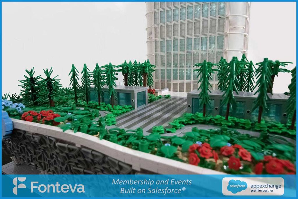 Introducing the Salesforce Tower built with LEGO® Bricks! - Fonteva