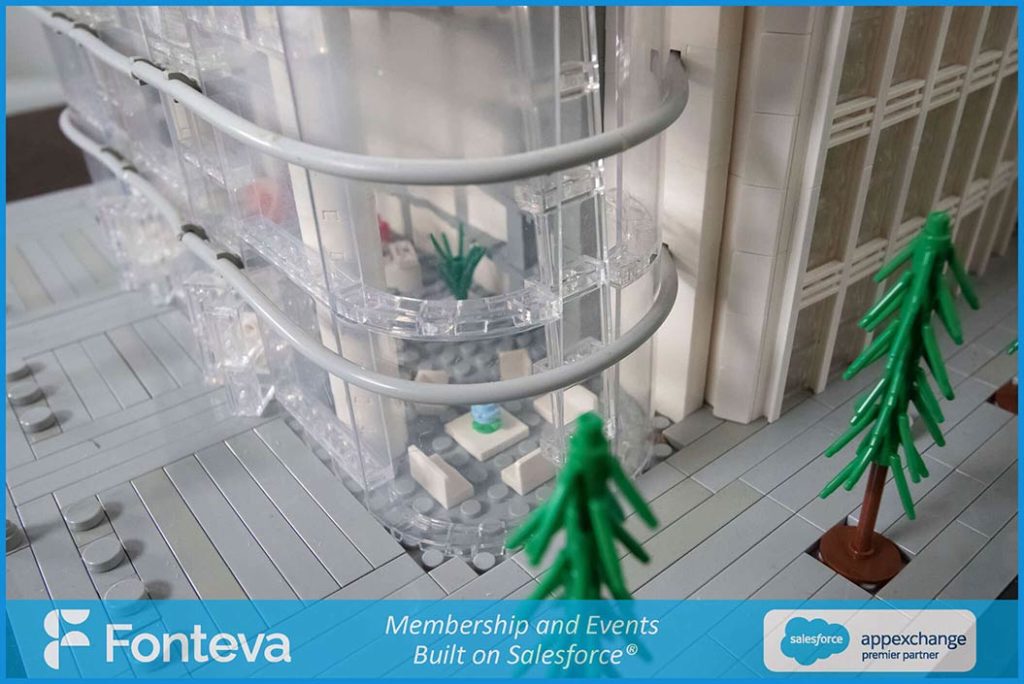 Introducing the Salesforce Tower built with LEGO® Bricks! - Fonteva