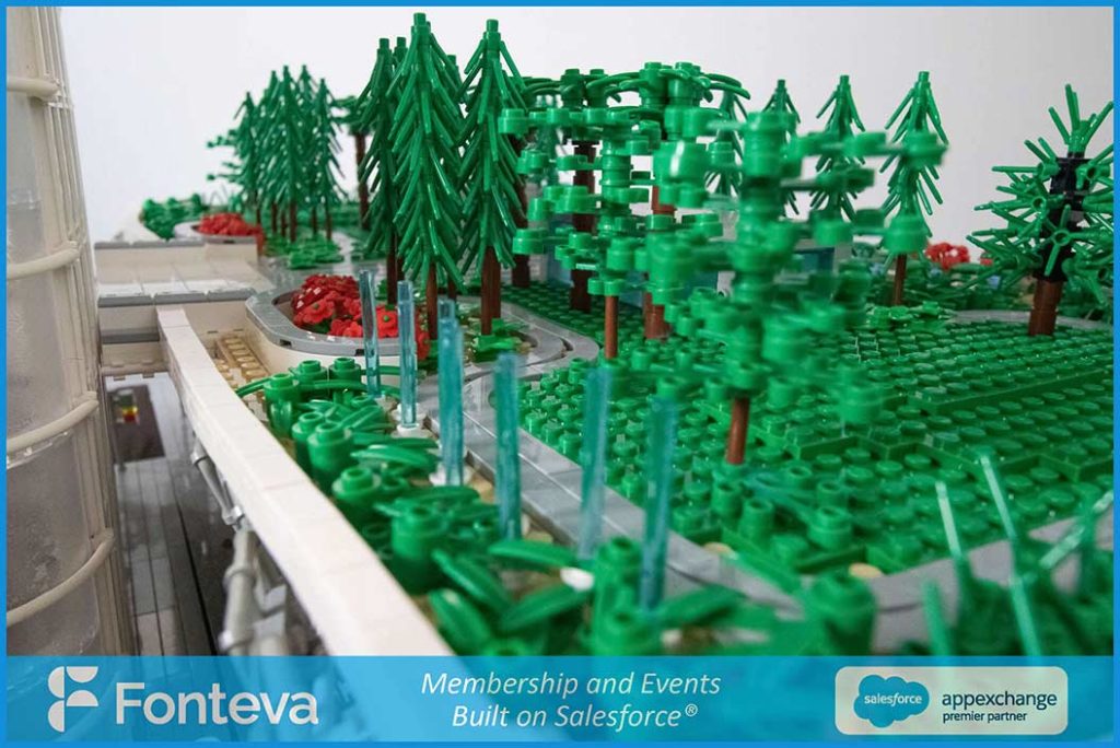 Introducing the Salesforce Tower built with LEGO® Bricks! - Fonteva