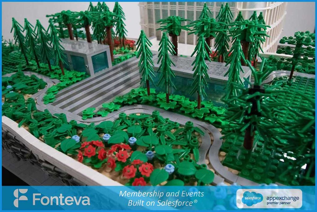 Introducing the Salesforce Tower built with LEGO® Bricks! - Fonteva