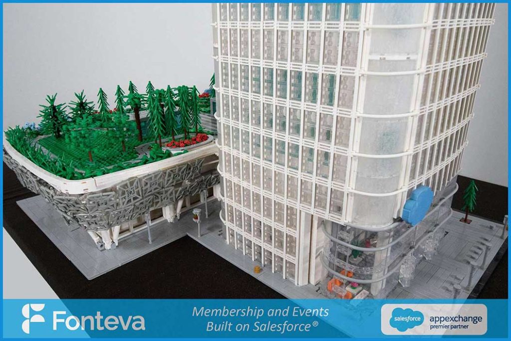 Introducing the Salesforce Tower built with LEGO® Bricks! - Fonteva