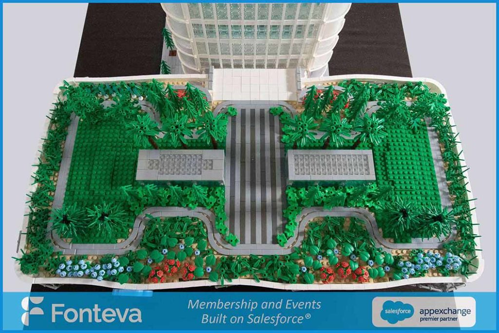 Introducing the Salesforce Tower built with LEGO® Bricks! - Fonteva