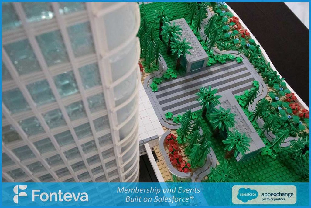 Introducing the Salesforce Tower built with LEGO® Bricks! - Fonteva
