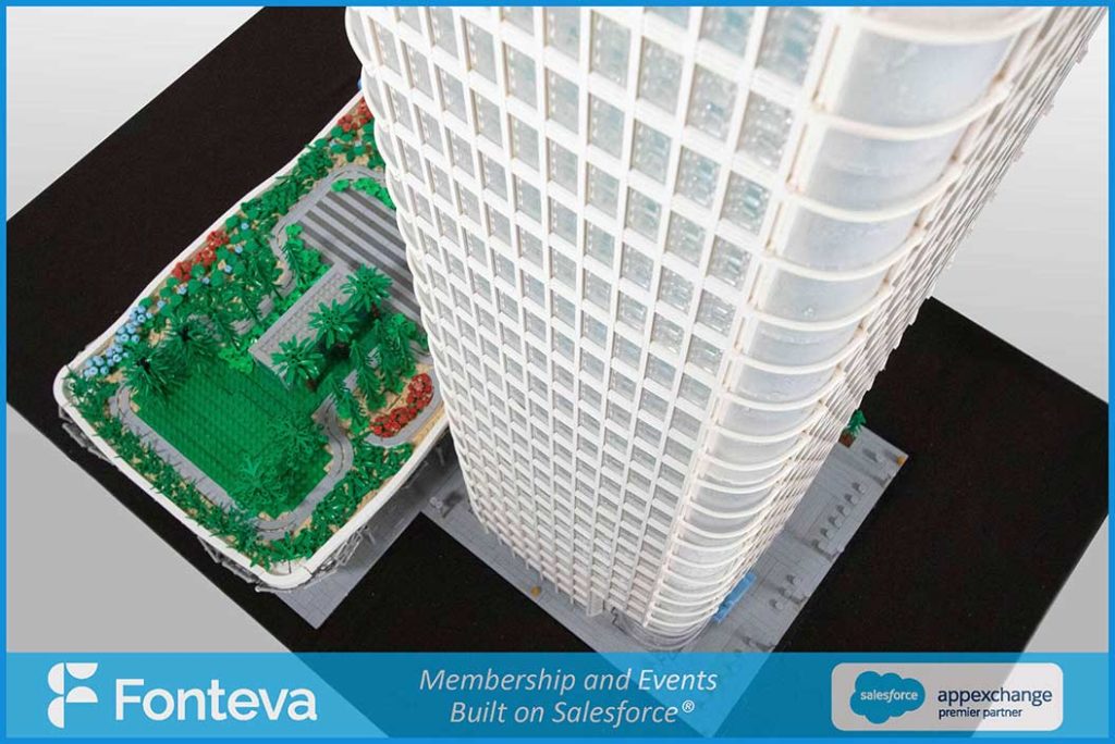 Introducing the Salesforce Tower built with LEGO® Bricks! - Fonteva